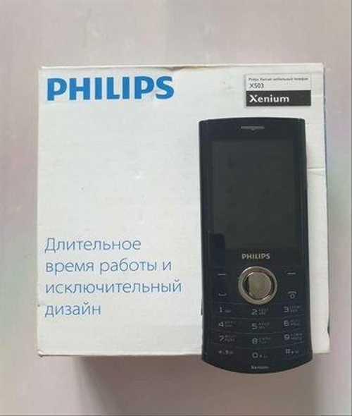 Philips x503 аккумулятор