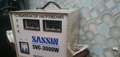 Стабилизатор напряжения Sassin SVC-3000W (VA)