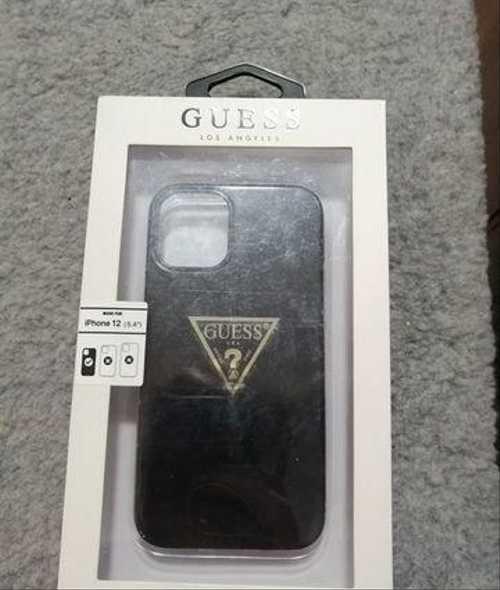 Чехол на iPhone 12 "Guess" оригинальный