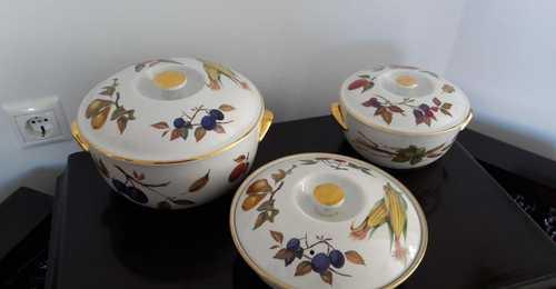 Фарфоровая Посуда Royal Worcester Evesham Англия