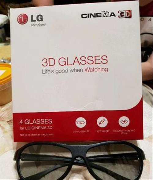 Новые очки 3D фирмы LG