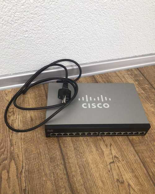 Коммутатор cisco sg100-16 v2