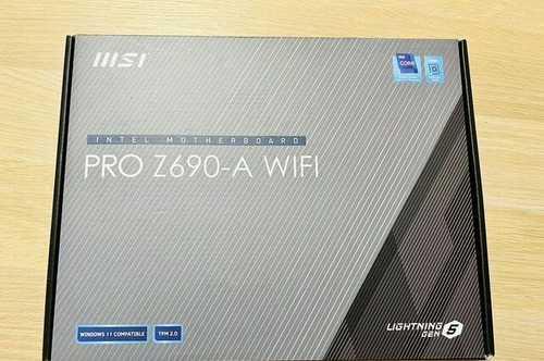 Материнская плата MSI PRO Z690-A wifi, LGA 1700