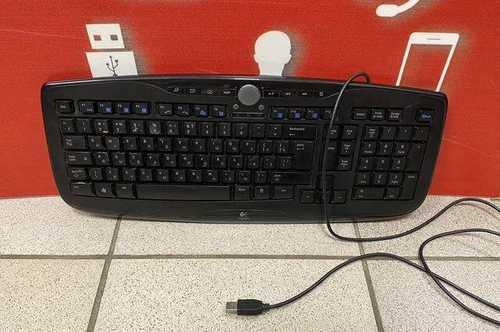 Клавиатура Logitech Media Keyboard 600 Black USB