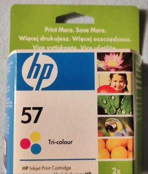 Картриджи HP 57, цветной