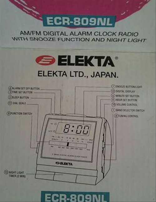 Часы электронные настольные
