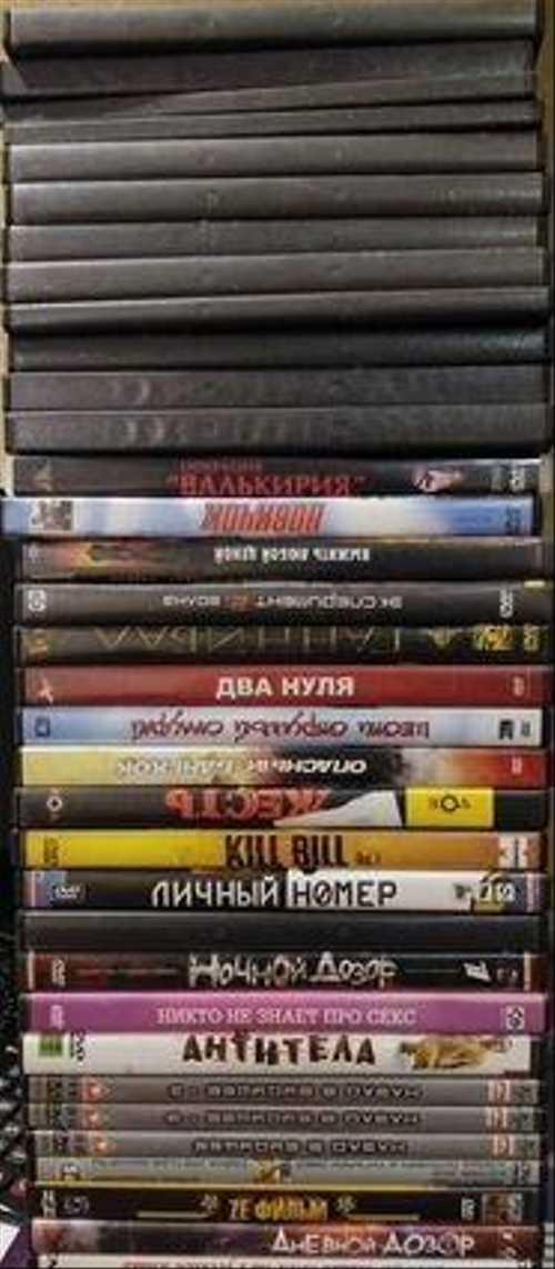 DVD Диски с фильмами разные