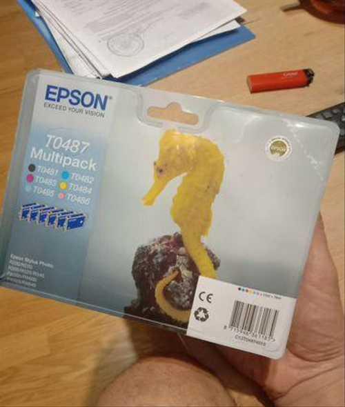 Картриджи Epson T0487