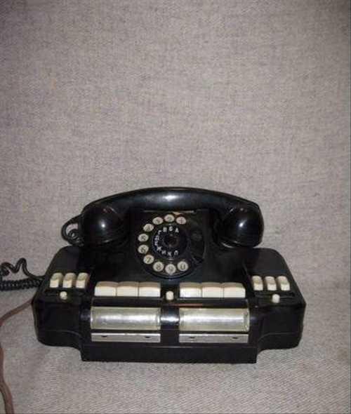 Многоканальный телефон СССР карболит клеймо РСФСР