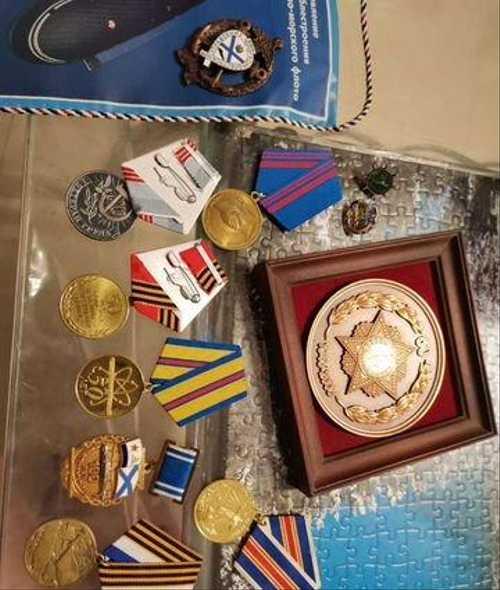 Медаль и Ордена СССР, флот, профсоюз, подводный фл