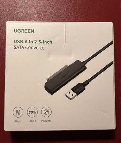 Кабель SATA - USB 3.0 фирмы Ugreen