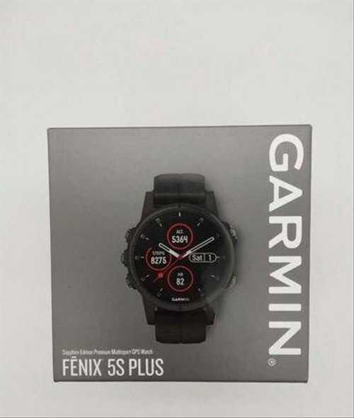 GPS часы Garmin Fenix 5S Plus Sapphire Edition