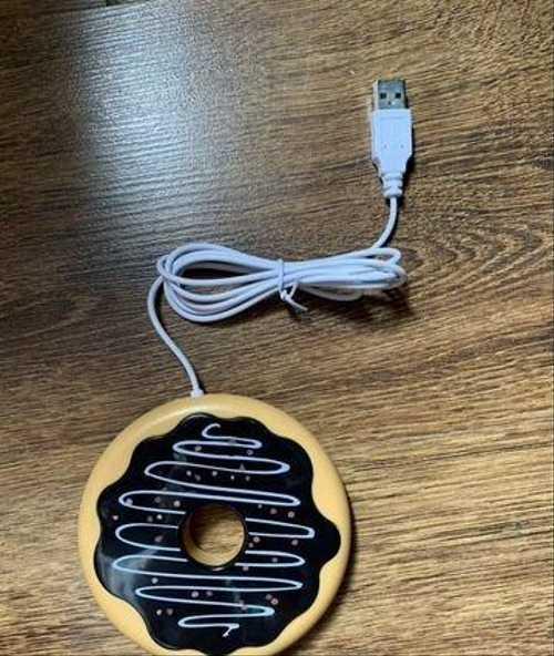 Подогреватель для кружек USB "Пончик"