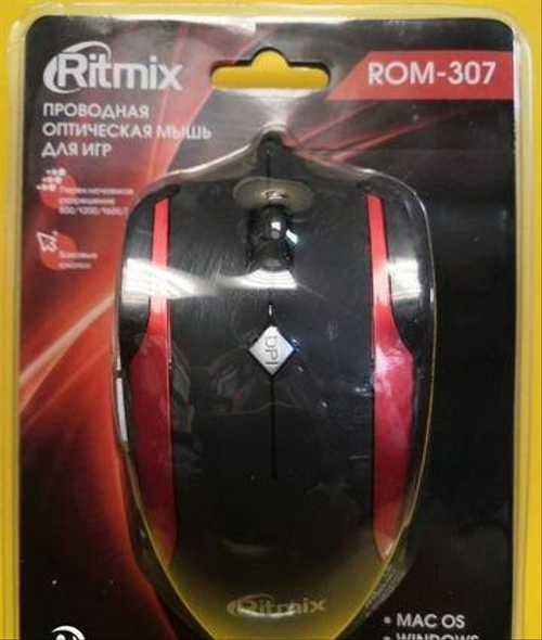 Игровая мышь Ritmix ROM - 307 новая оригинал