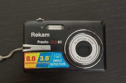 Компактный фотоаппарат Rekam Presto SLX 80