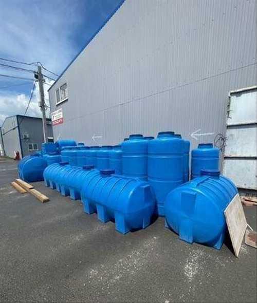 Бак для воды бочка емкость от 50 до 10000 литров