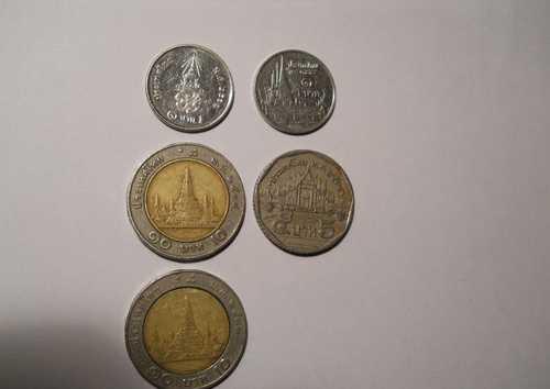 Монеты - Индонезия, Китай, Тайланд