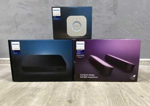 Philips Hue Hdmi Sync Box + Play + Bridge