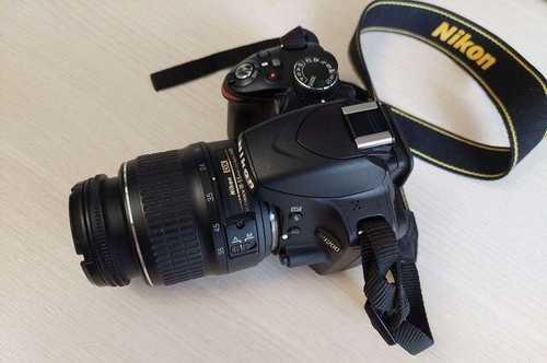Фотоаппарат nikon d3200+объектив