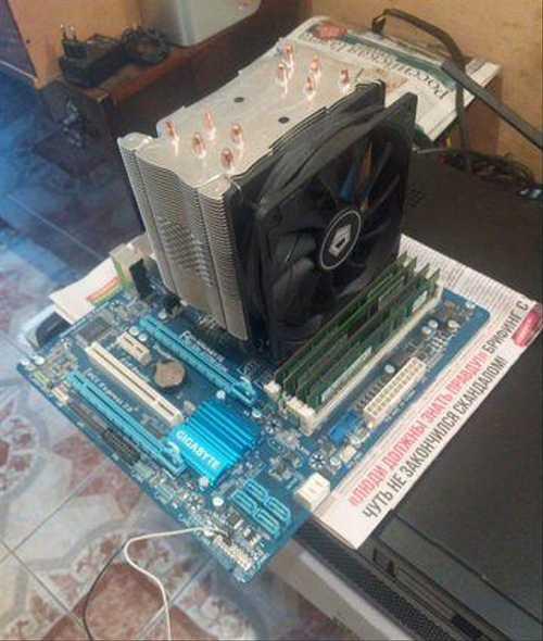 Intel i7 3770k+GA-Z77M-D3H+кулер Zalman+DDR3 16 GB