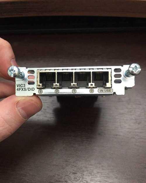 Продаю модуль Cisco VIC3 4FXS/DID