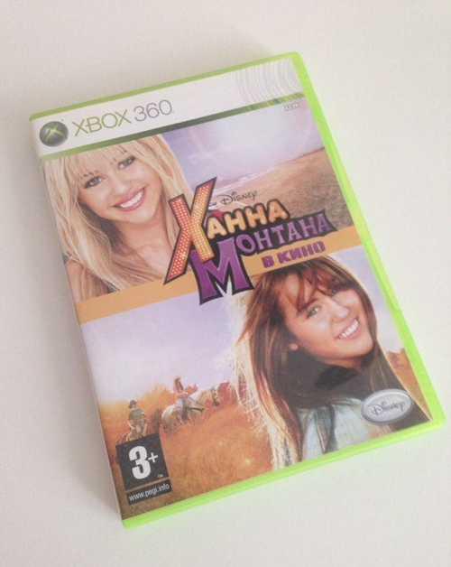 Ханна Монтана в кино,xbox 360,диски