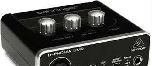 Студийная звуковая карта behringer UM-2