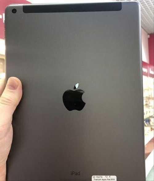 Apple iPad 2019 Cellular 128Gb Серый