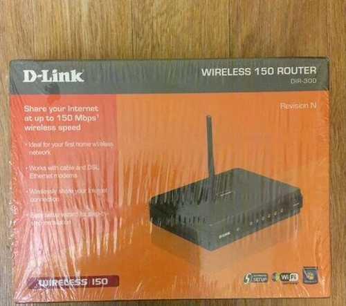 Wifi роутер D-Link wireless 150, upvel n300