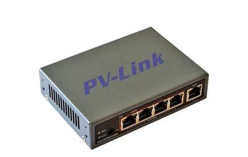 Видеонаблюдение-PV-Link PV-POE04M1