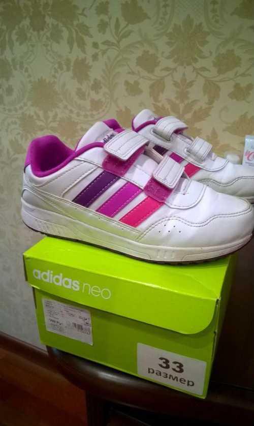 Продам кроссовки Adidas на девочку 33р