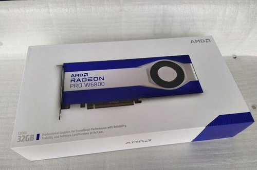 AMD Radeon Pro W6800 32Gb, фактически новая