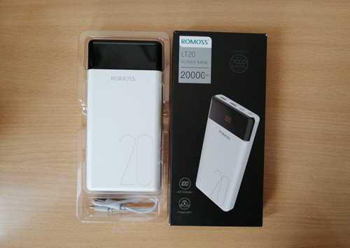 Повербанк romoss LT20 20000mAh