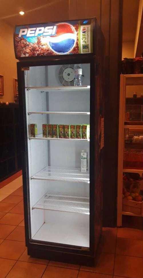 Холодильник пепси для напитков