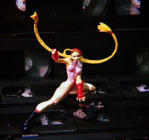 Fighting Cammy Figure Capcom Girls - 8" - фигурка