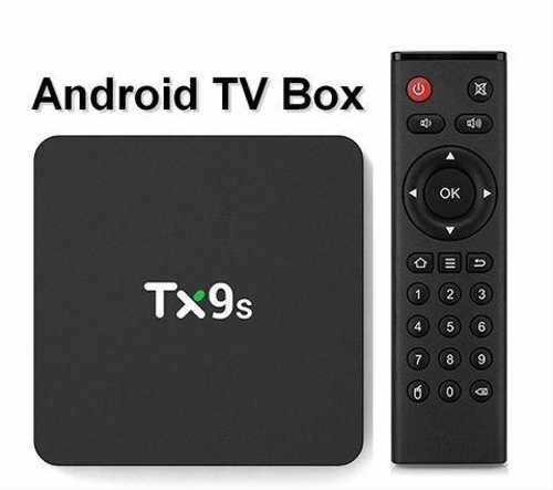 Android TV приставка Tanix TX9S + набор приложений