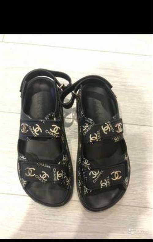 Босоножки сандали Chanel Dad Sandals оригинал