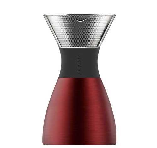 Кофеварка портативная Asobu Pour Over 1 литр (Red