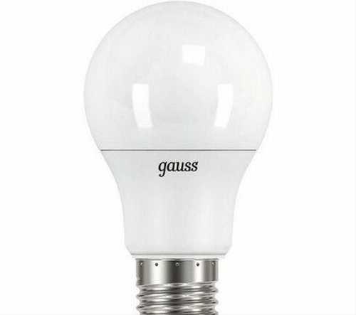 Упаковка светодиодных ламп Gauss Black LED A60 E27 7W 4100K 102502207 x10