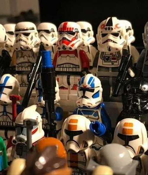 Коллекция Lego Star Wars. Минифигурки и наборы