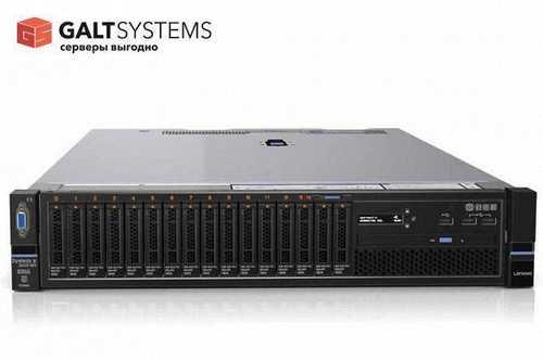 Сервер IBM x3650 M5 16SFF 1xE5-2667v3 8GB