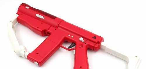 Автомат PS Move Sharp Shooter красный для PS3