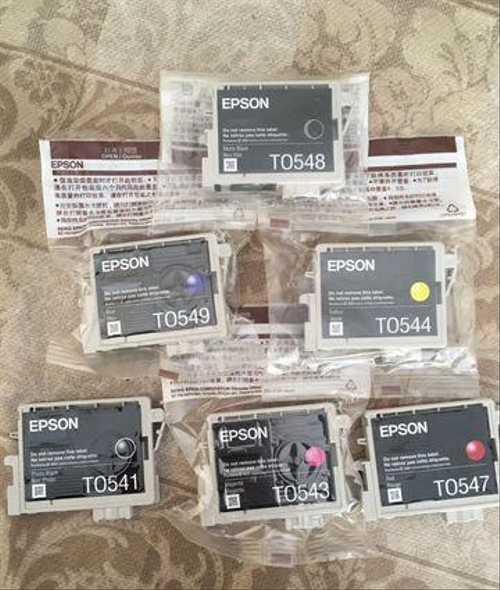 Картриджи для Epson Stylus photo R800 R1800