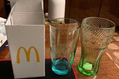 Стаканы McDonald's и CocaCola