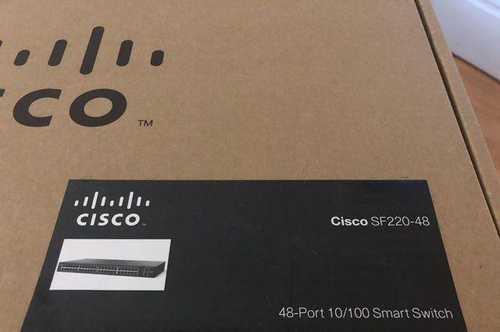 Коммутатор cisco SF220-48
