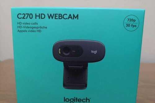 Веб-камера Logitech c270 новая, чек, гарантия