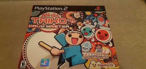 Taiko no tatsujin drum master с барабаном (ps2)