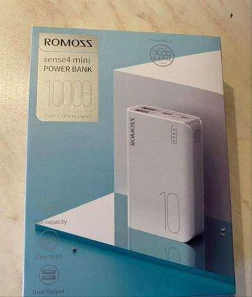 Портативный аккумулятор Powerbank romoss 10 000 ma