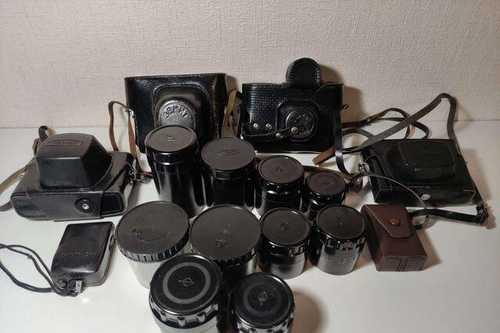 Коллекция советских фотоаппаратов