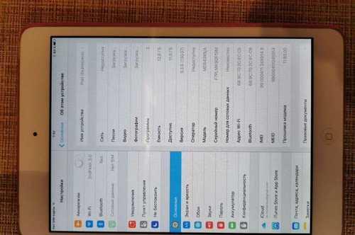 Apple iPad mini 16gb wi fi cellular